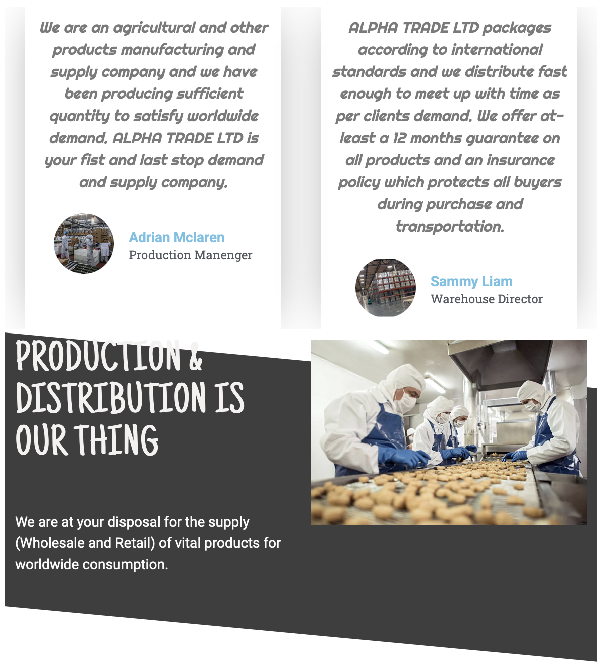 Home - ALPHA TRADE LTD